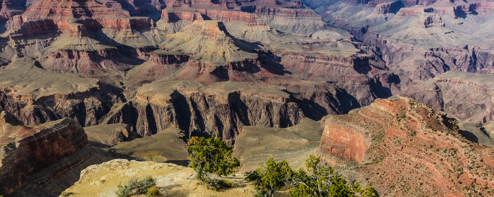 Hermit Road (West Rim Drive) in Grand Canyon - National Parked