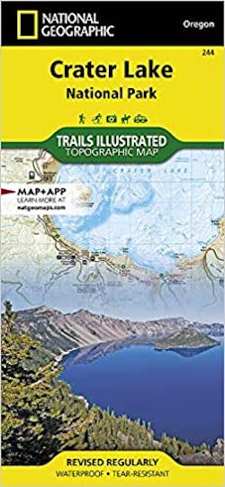 Crater Lake National Park Trail Maps - National Parked