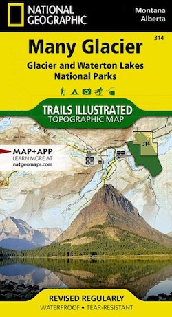 Glacier National Park Trail Maps - National Parked
