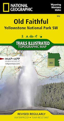 Yellowstone National Park Trail Maps - National Parked