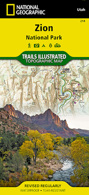 Zion National Park Trail Maps - National Parked